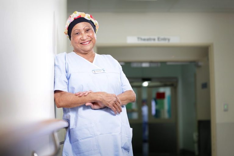 Mother nurse Gladys farewells hospital family - Better Together Van