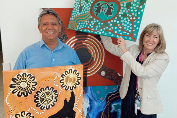 RBWH engages student artists to create custom works for social work ...