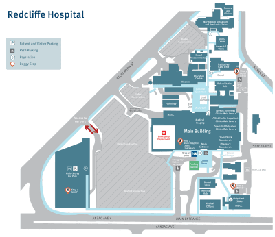 Maps and directions | Redcliffe Hospital