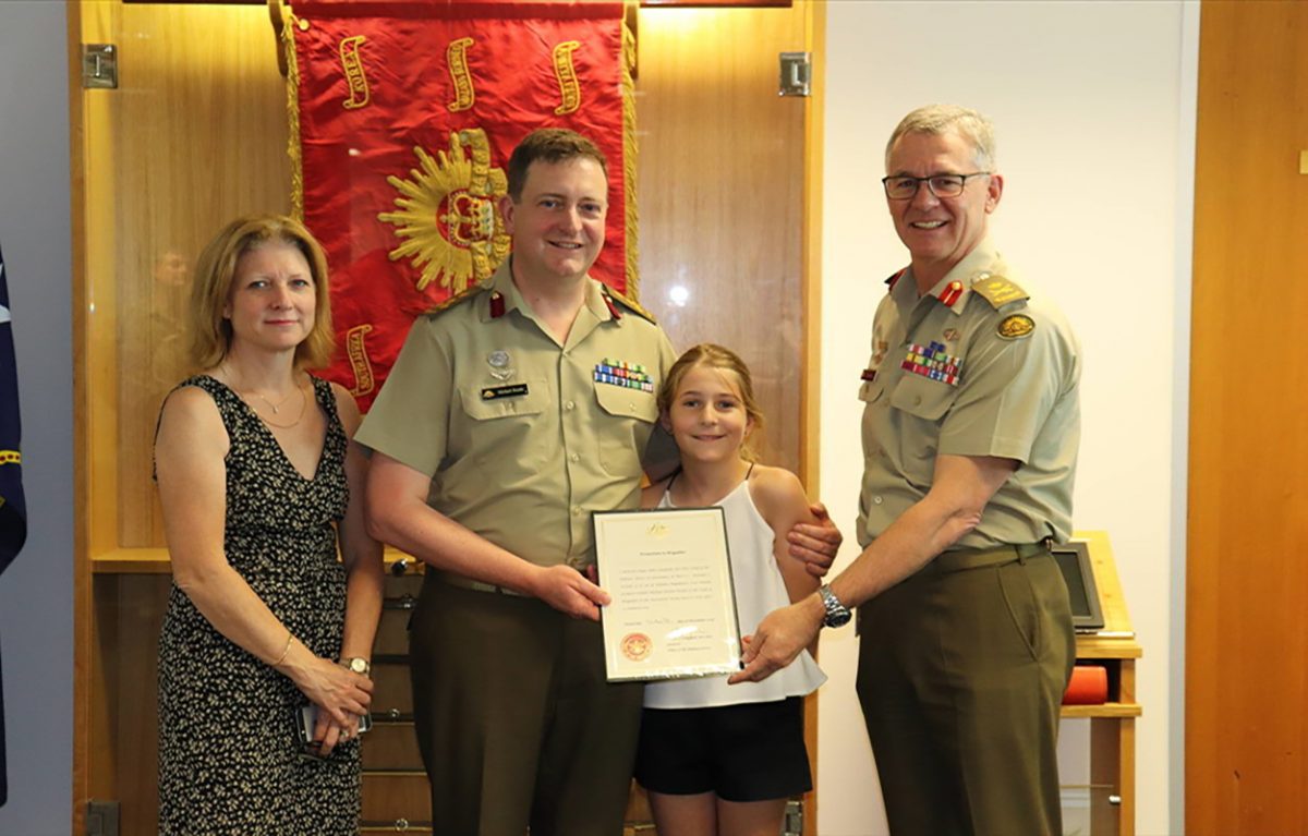 Congratulations Brigadier Reade - Metro North Health